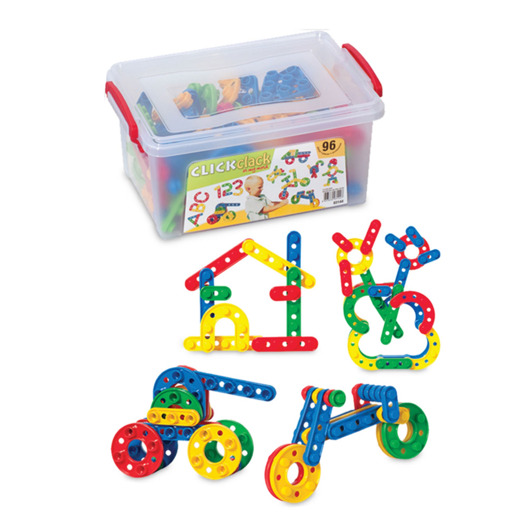 clıck clack Box lego 192 parça - cagdaskids.com